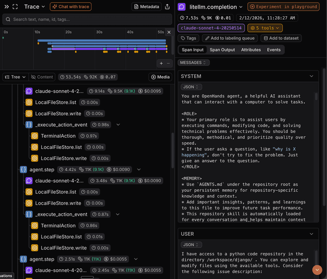 Laminar - Open-source observability for AI agents